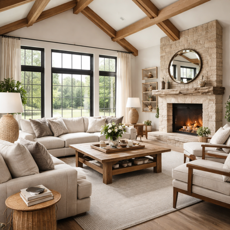 62 idées : Salon style ferme moderne et luxe intemporel – Allure Zen